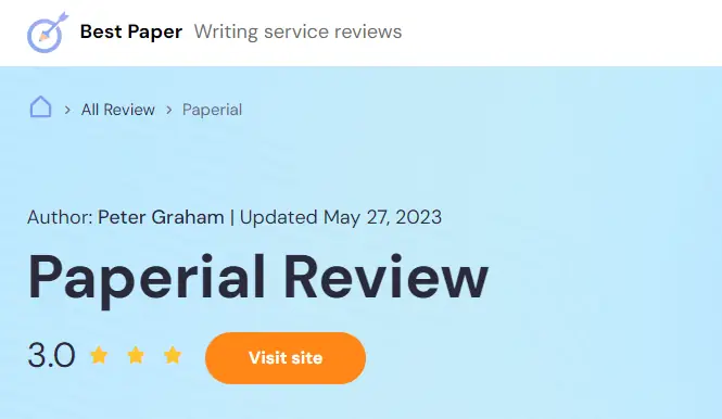 Paperial.com Review 2023: A Worthy Investment for Students?